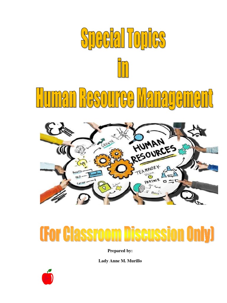 4murillo Lady Anne Special Topics HRM | PDF | Human Resource Management ...