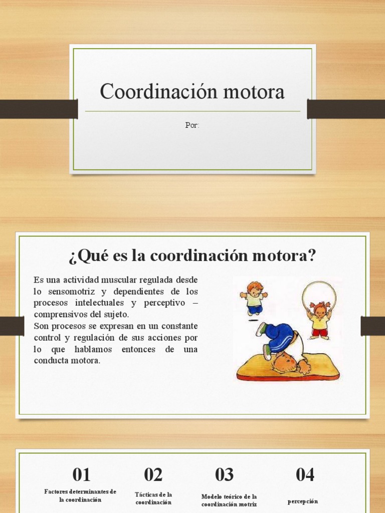 Coordinación Motriz | Descargar gratis PDF | Aprendizaje | Coordinación ...