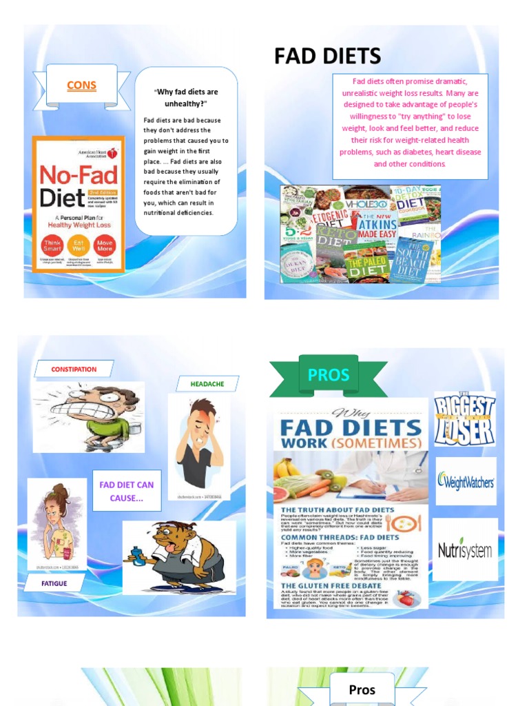 Why Fad Diets Are Unhealthy?" | Download Free PDF | Diet (Nutrition ...