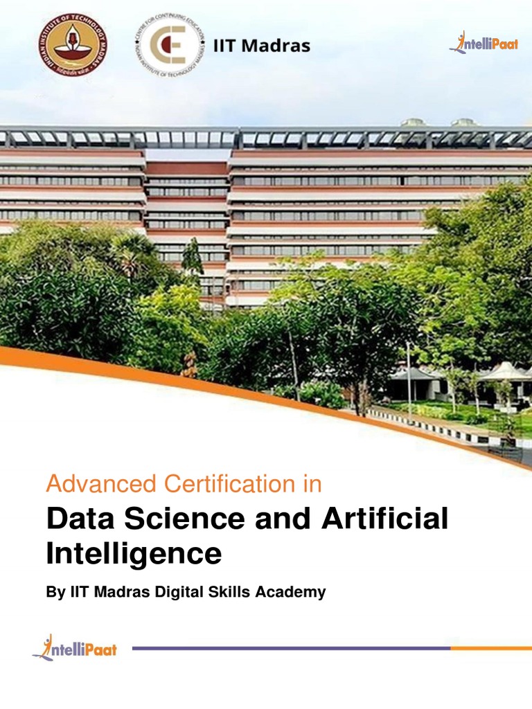 DS and AI IIT Madras Brochure 17aug | Download Free PDF | Machine Learning | Intelligence (AI ...