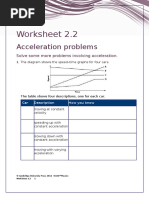 Grade 8 Physics Worksheet | PDF | Velocity | Speed