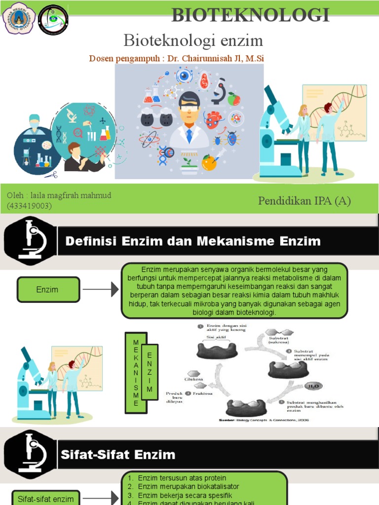 Bioteknologi Enzim | PDF