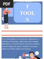 Authentic Assessment Tools | PDF