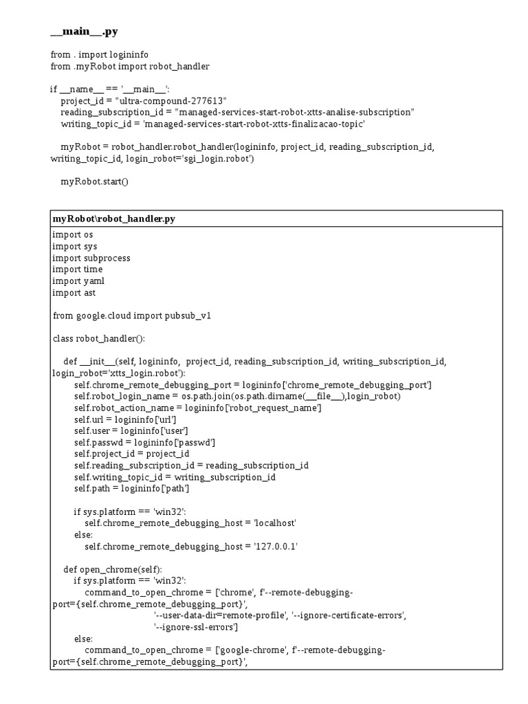 Estudo Padronizacao Robo 3 | PDF | Computer Programming | System Software