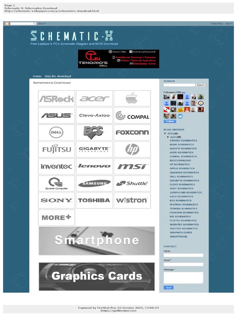 Schematic-X - Schematics Download | PDF | Dell | Computing
