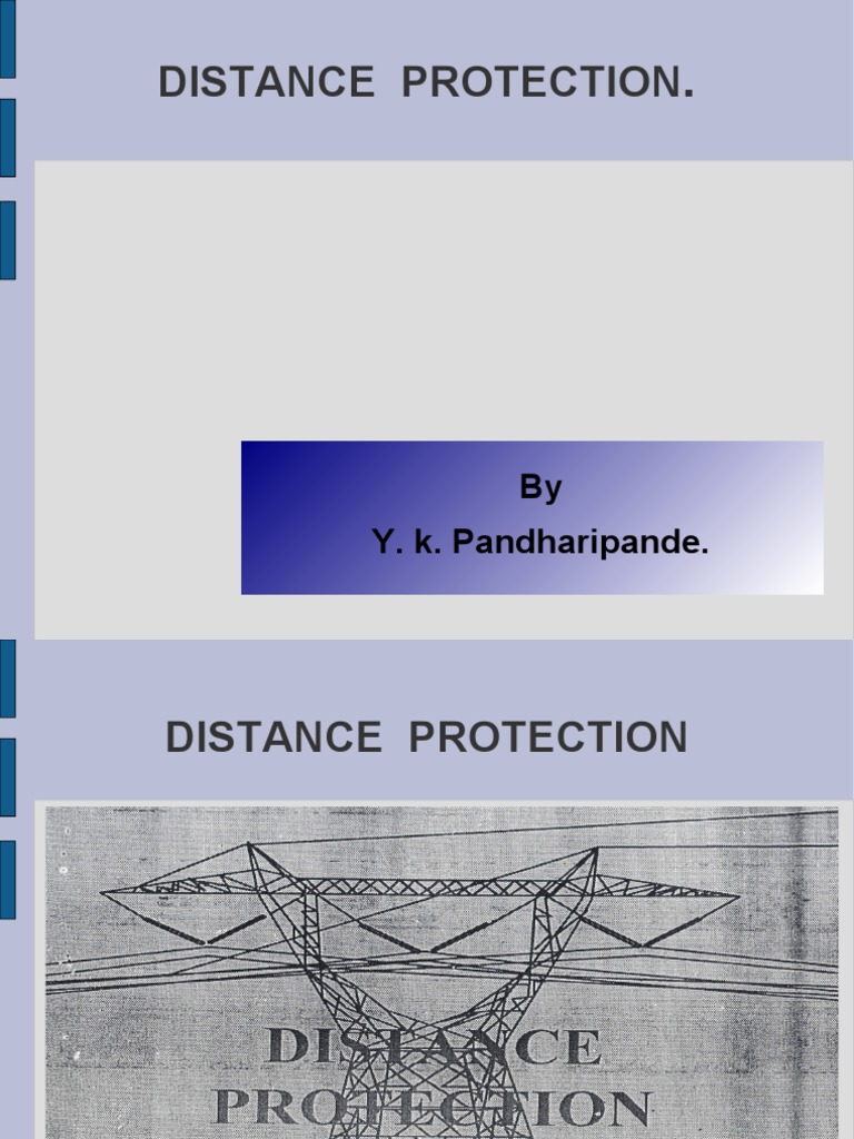 Distance Protection: Y. K. Pandharipande | PDF | Science & Mathematics ...