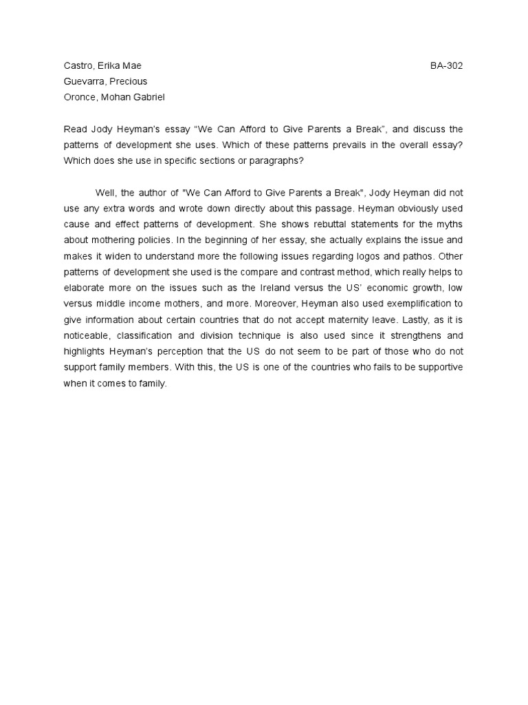 Patterns of Development | PDF | Career & Growth | Self-Improvement