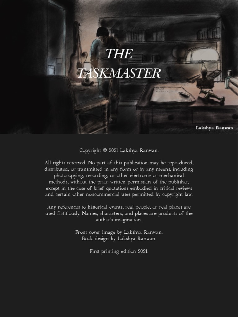 The Taskmaster | PDF | Home & Garden | General Fiction