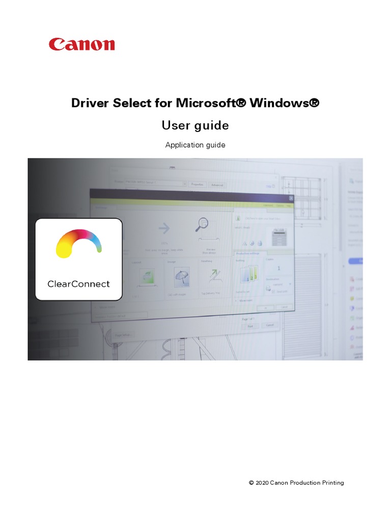 Driver Select For Microsoft® Windows® User Guide en - US | PDF ...