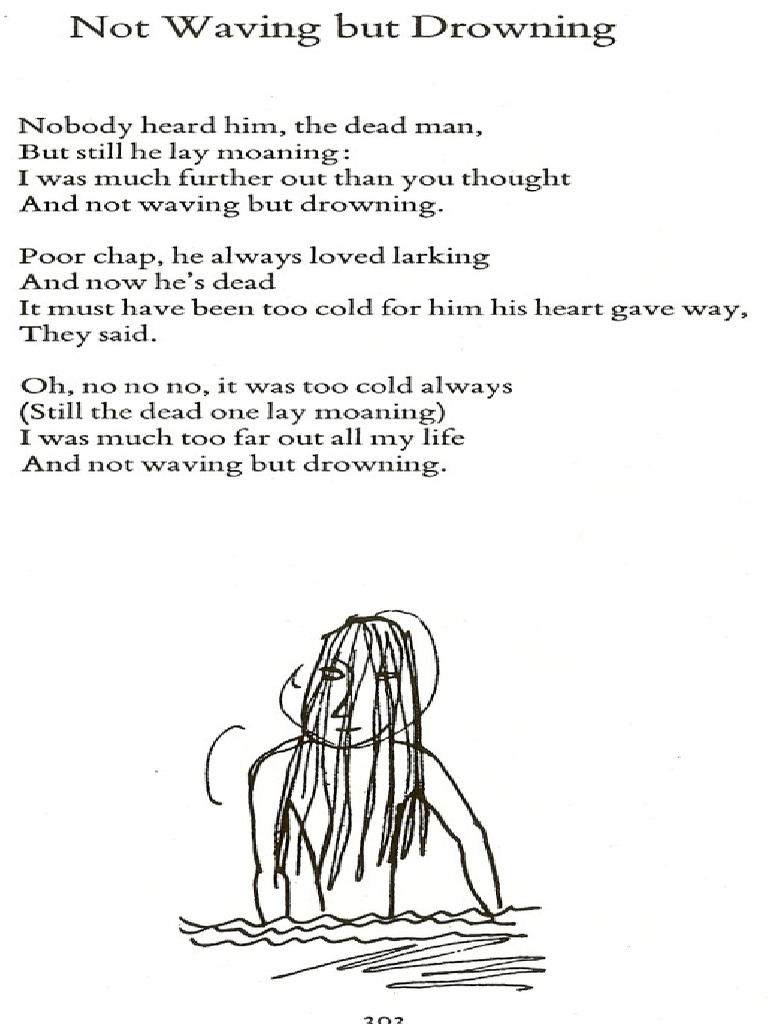 Not Waving But Drowning by Stevie Smith | PDF