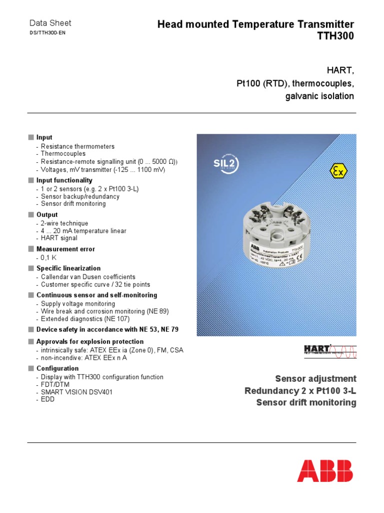 TTH300_datasheet | Thermocouple | Electronic Engineering