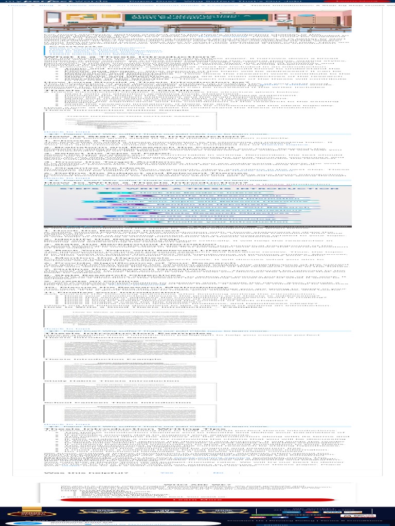 Easy Guide To Learn How To Write A Thesis Introduction | PDF | Thesis ...