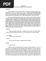 Lane and Eynon Method On Sugars | PDF