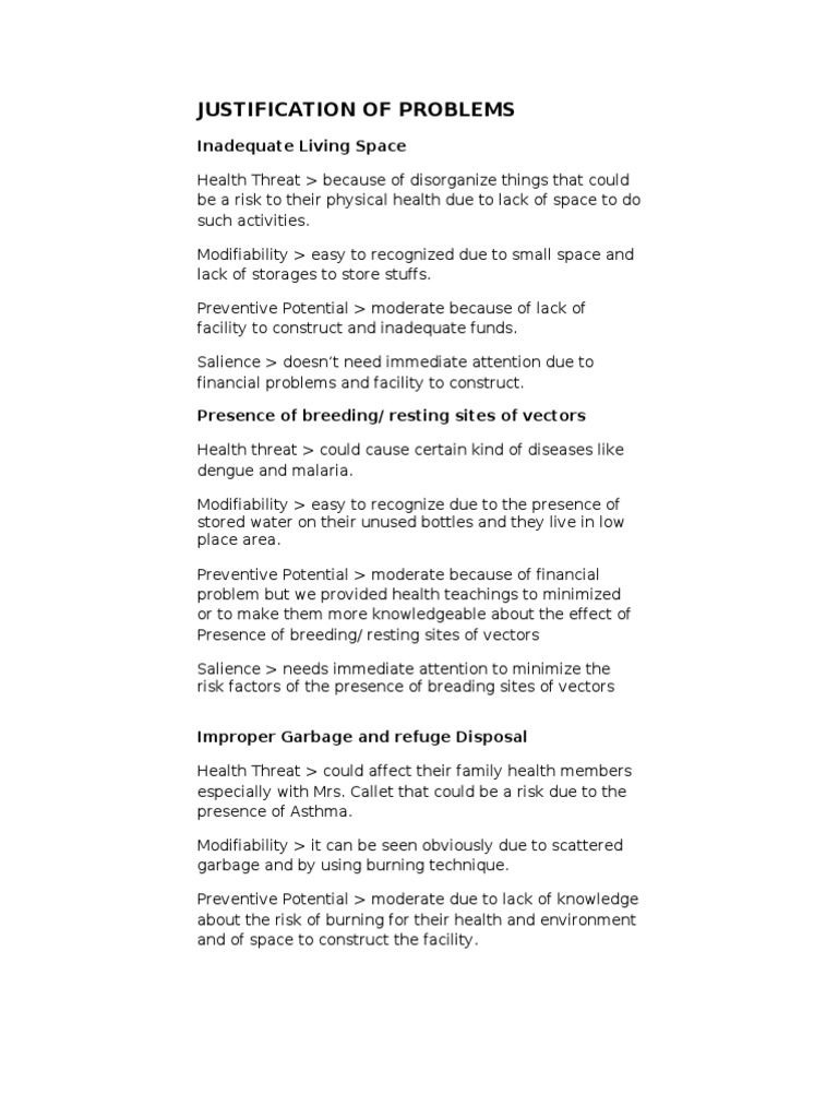 Health Risks from Poor Living Conditions | PDF | Vector (Epidemiology ...