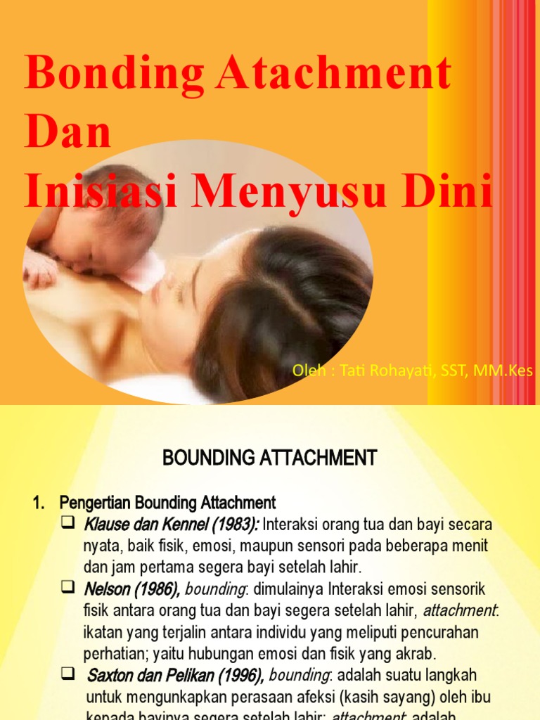 Bounding Atachment Dan IMD | PDF | Pengembangan Diri | Kesehatan Holistik