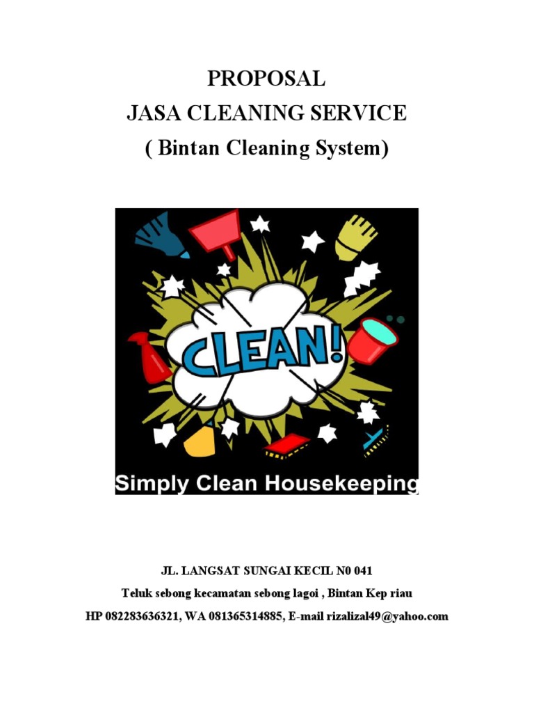 Proposal Jasa Cleaning Service BCS | PDF