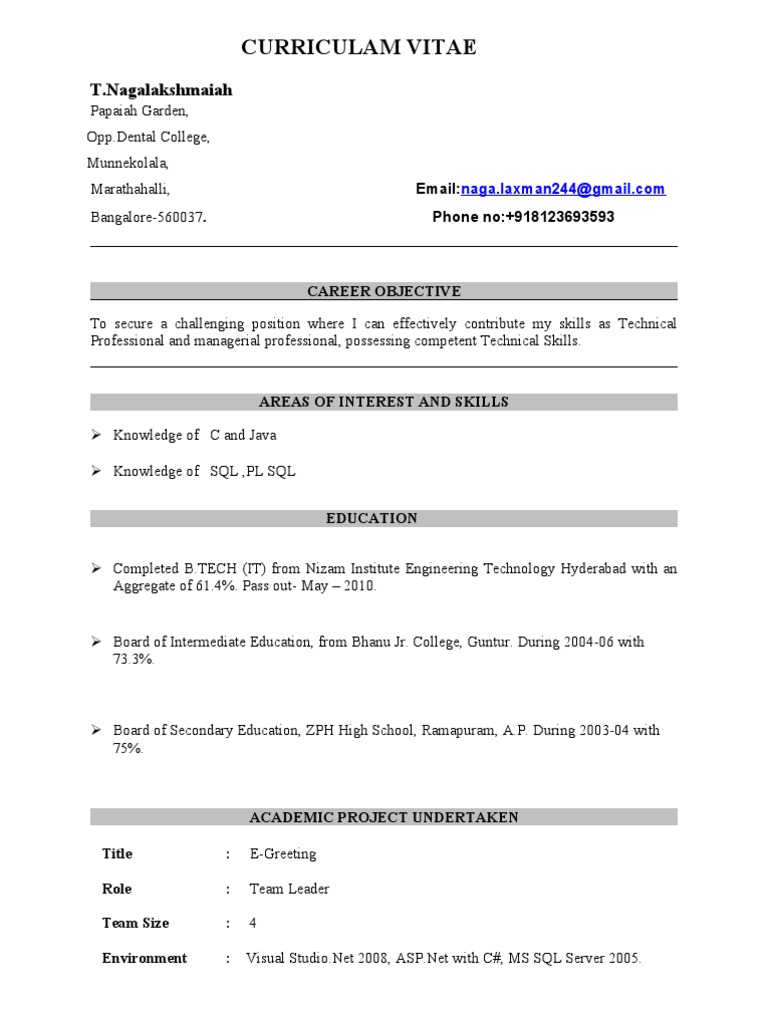 Aspiring Tech Professional CV | PDF | Computing | Software