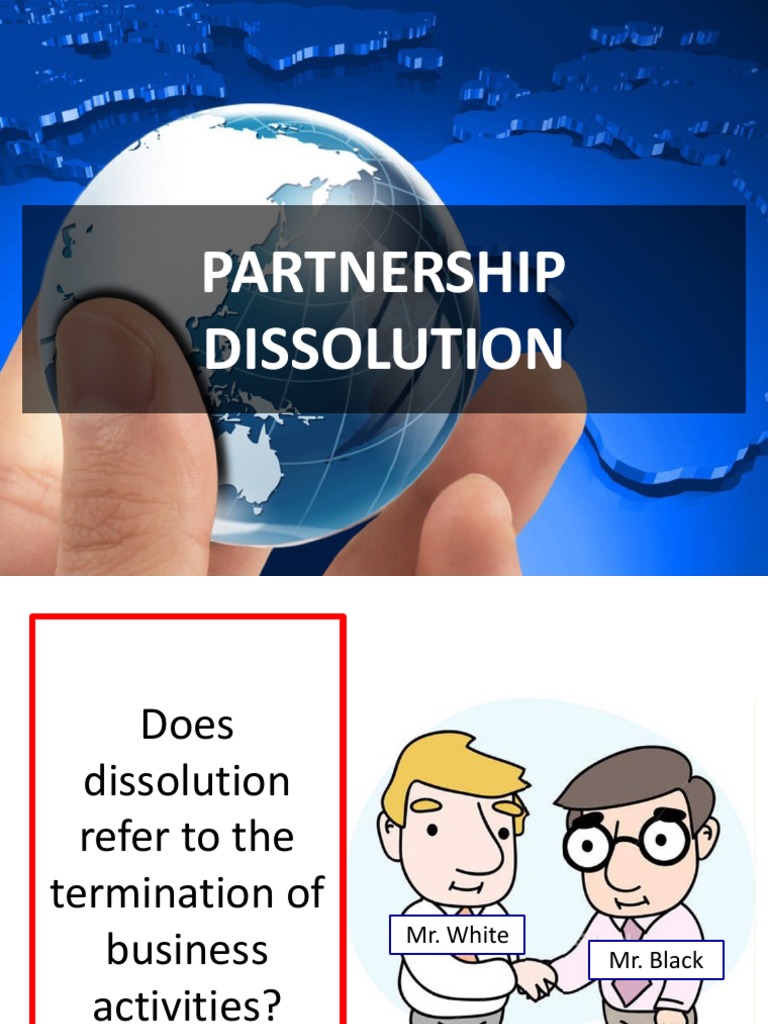 Lesson 3 Partnership Dissolution | PDF | Interest | Partnership