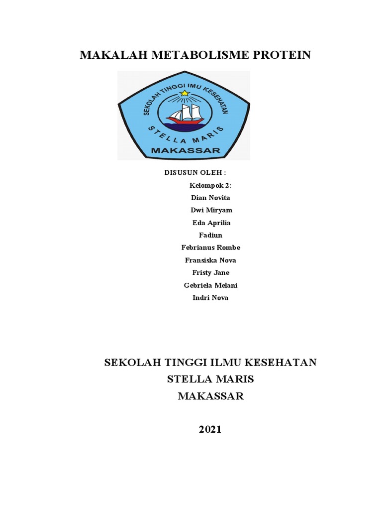Makalah Metabolisme Protein | PDF