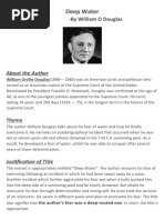 Class 12 English PPT Deep Water | PDF | Swimming | Fear