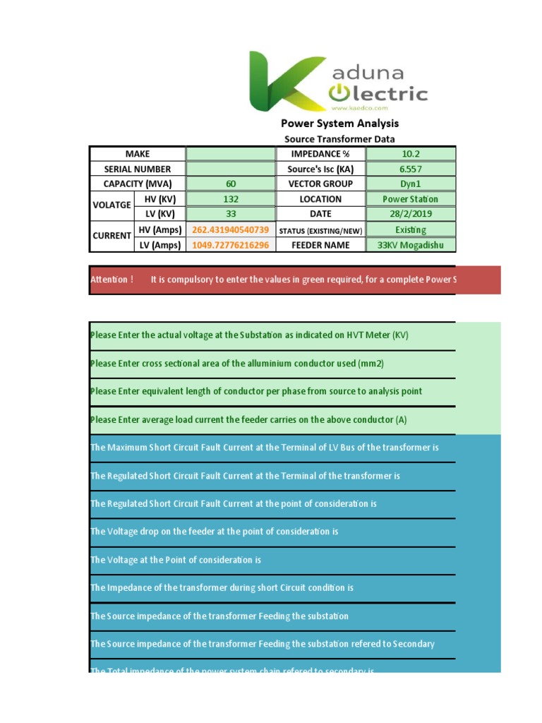The Ultimate Power System Analysis (Mogadishu) | PDF | Transformer ...