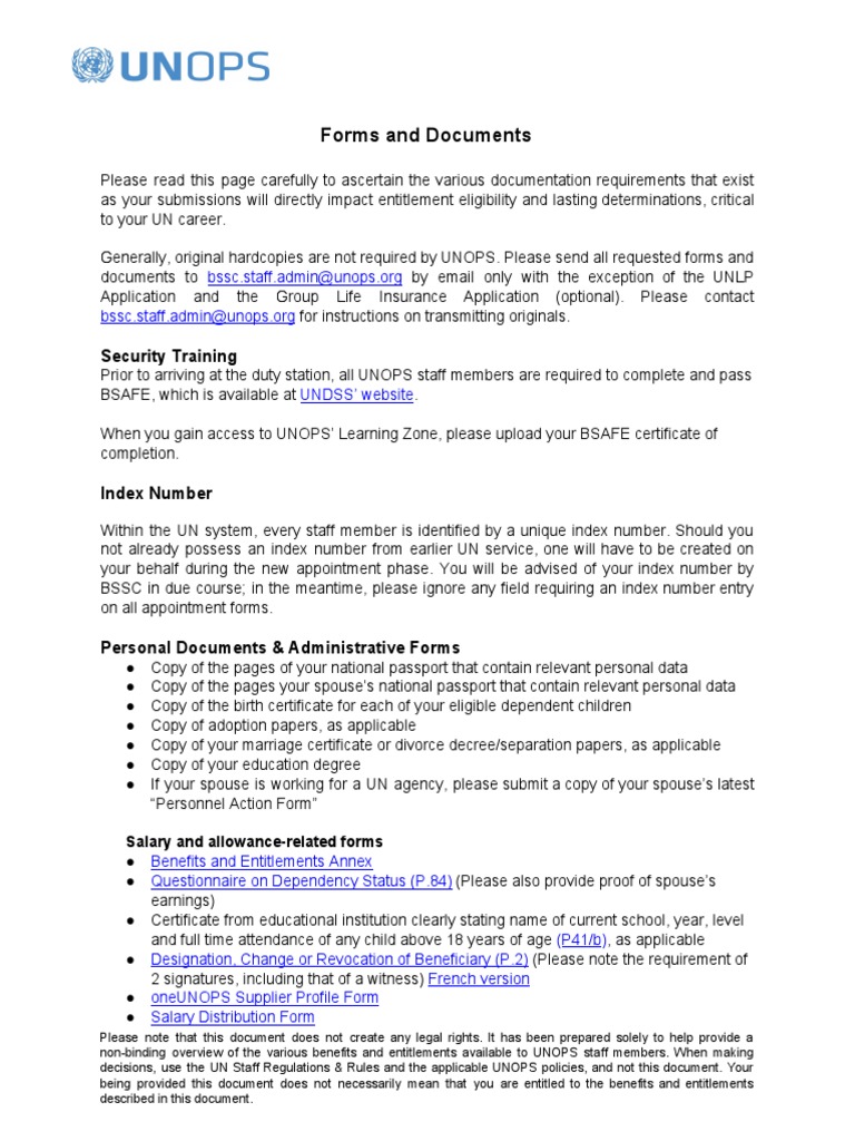 Forms and Documents: Security Training | PDF | Government And ...
