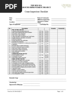Kuwait Drilling Company: Allenvator Checklist | PDF