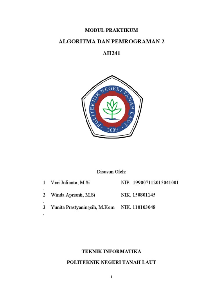 Modul Praktikum Alpro 2 | PDF