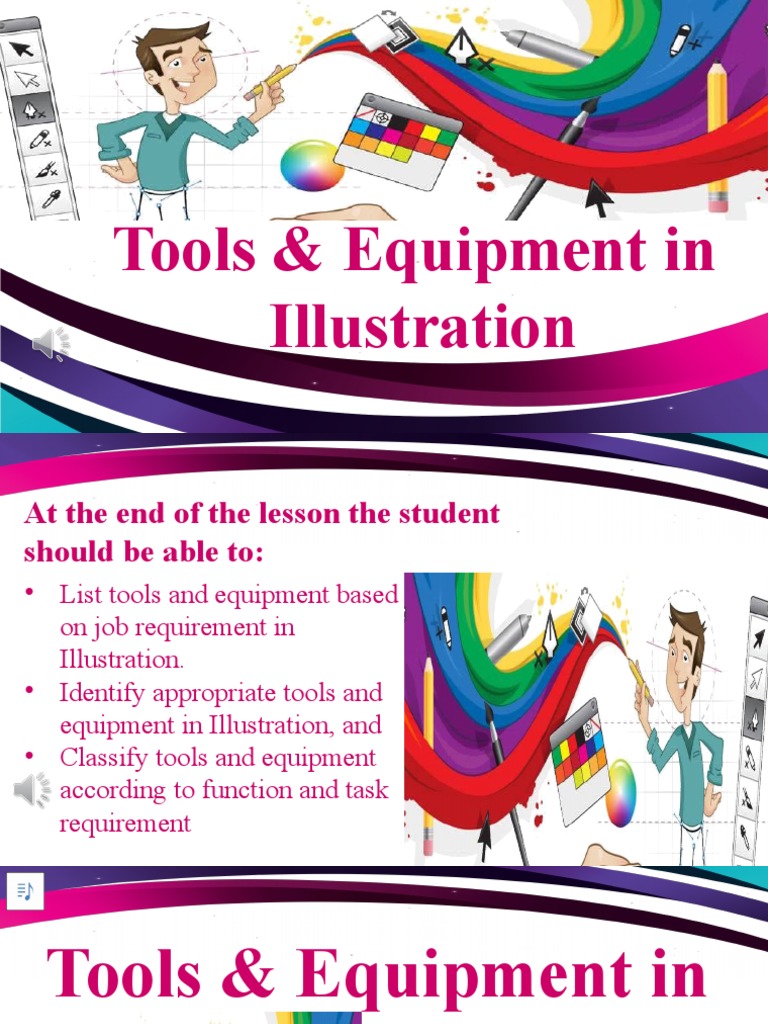 Tools & Materials in Illustration | PDF | Pencil | Drawing