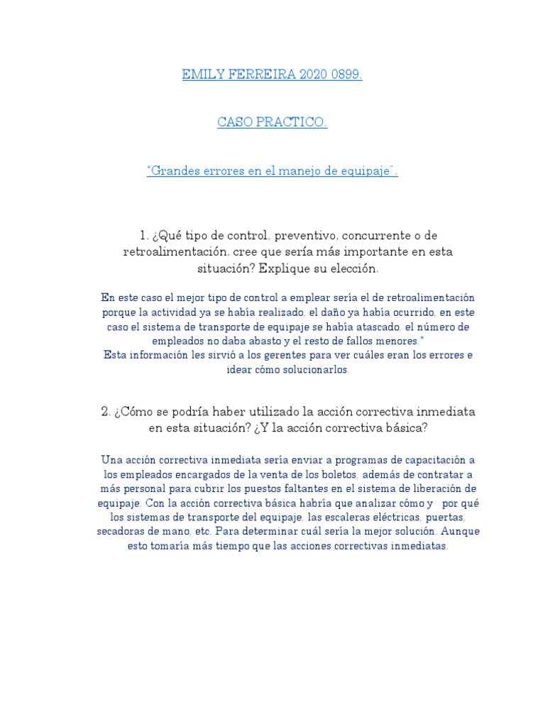 Caso Practico!! | PDF | Benchmarking