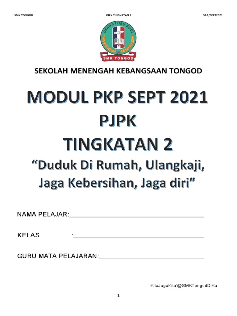 Modul PJPK Ting 2 | PDF