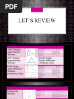 Theorems On Rectangle, Rhombus, and Square | PDF | Rectangle | Polytopes
