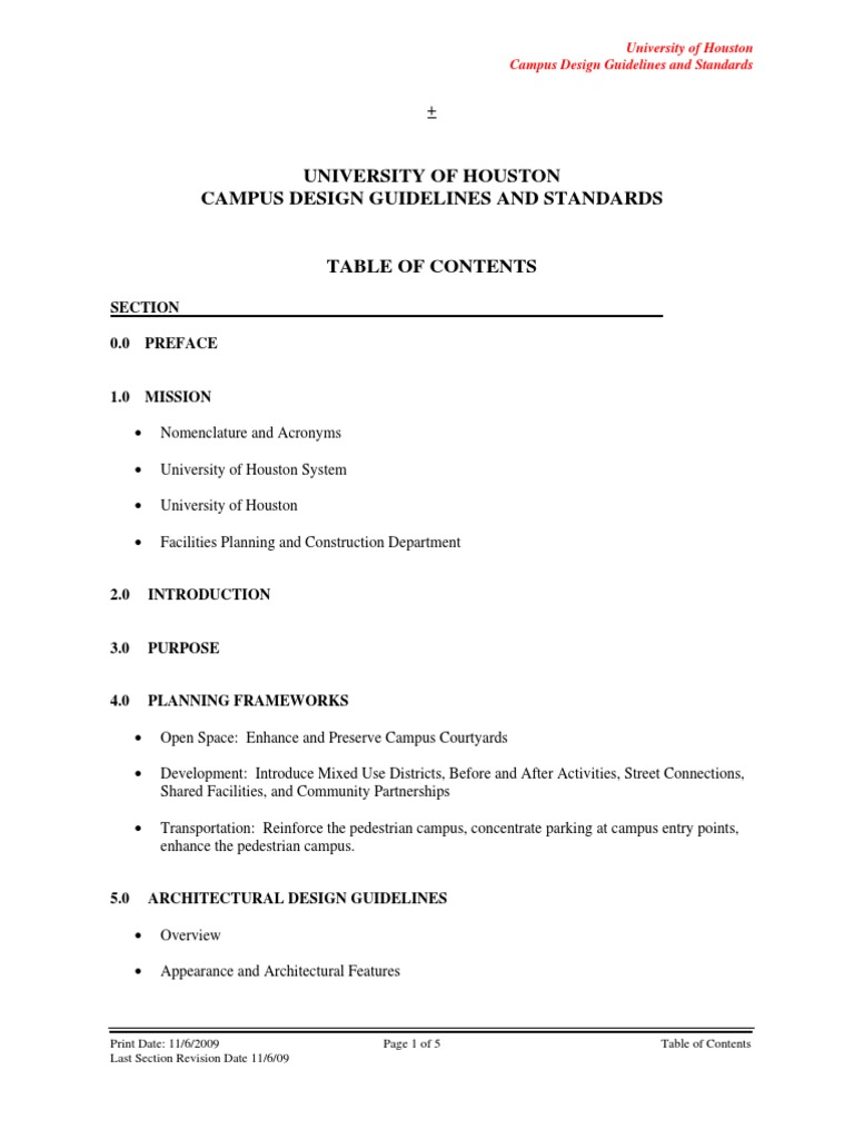 00 Campus Design Guidelines | PDF | Building | University