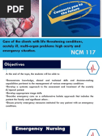 Trauma Nursing Process (TNP) : Preparation and Triage | PDF