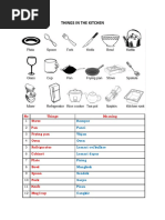 SOP Allergen Control | PDF | Kitchen | Cooking