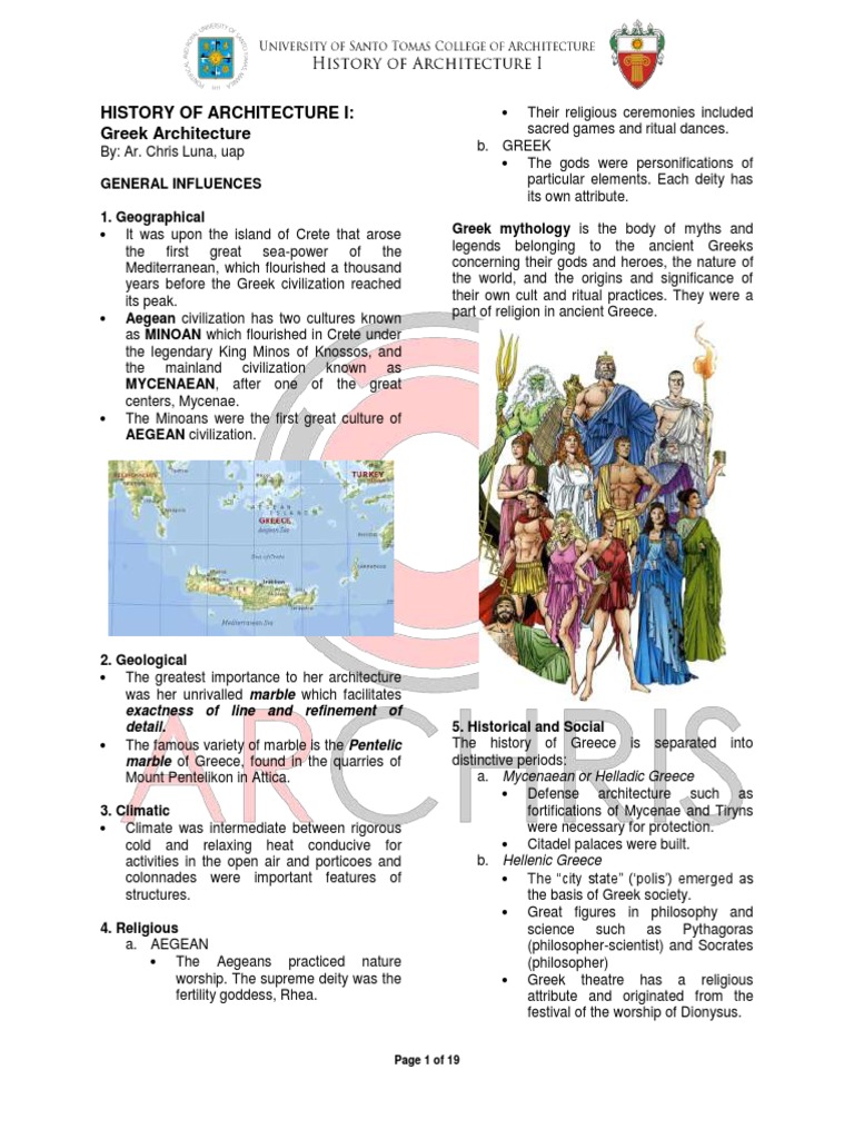 4 Greek Arch Handout | PDF | Column | Architectural Design