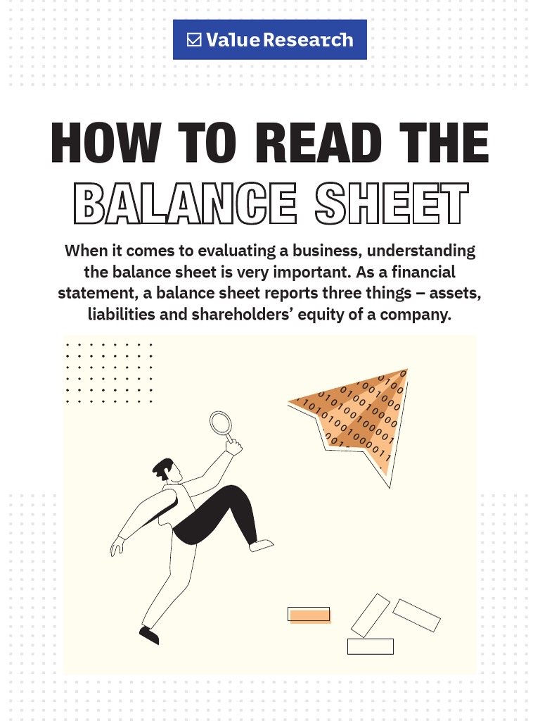 How To Read The Balance Sheet | PDF | Equity (Finance) | Balance Sheet