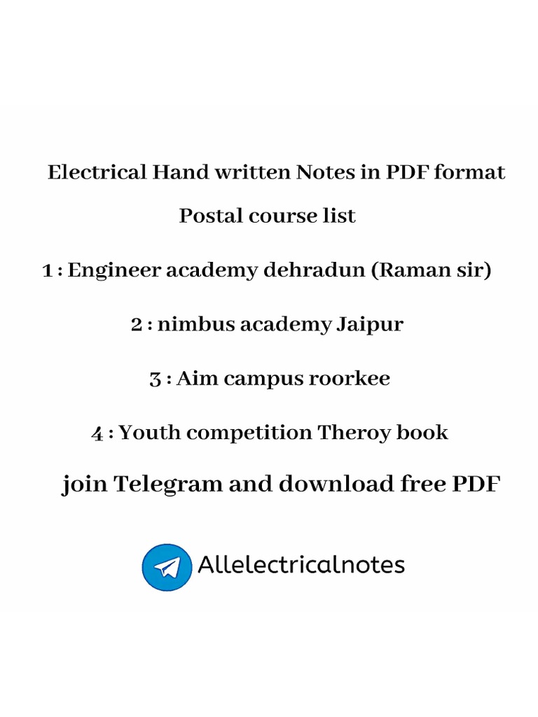 Power System 1 by Raman Sir | PDF