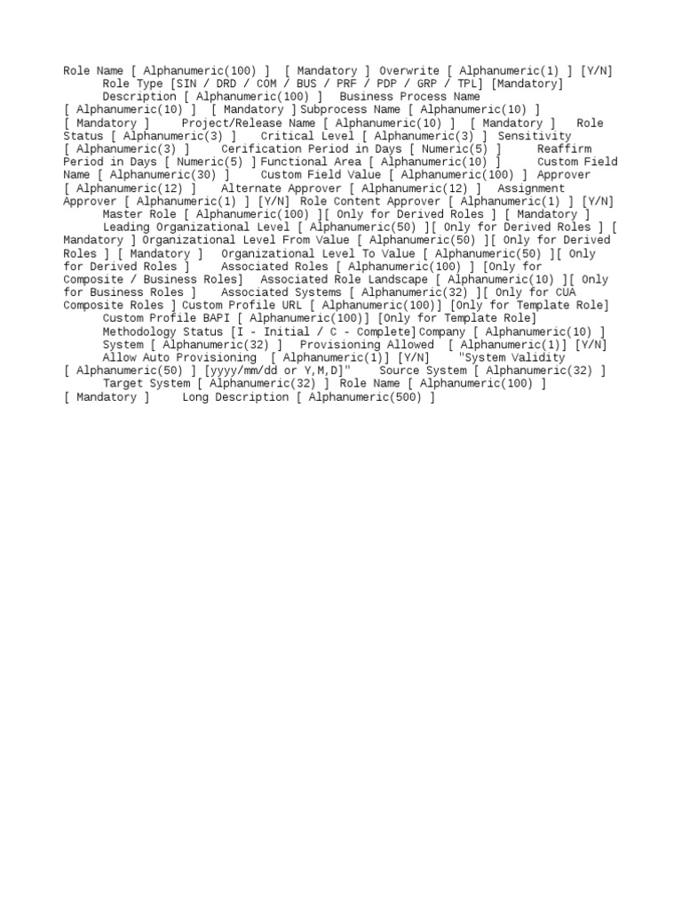 Configure Role Properties | PDF