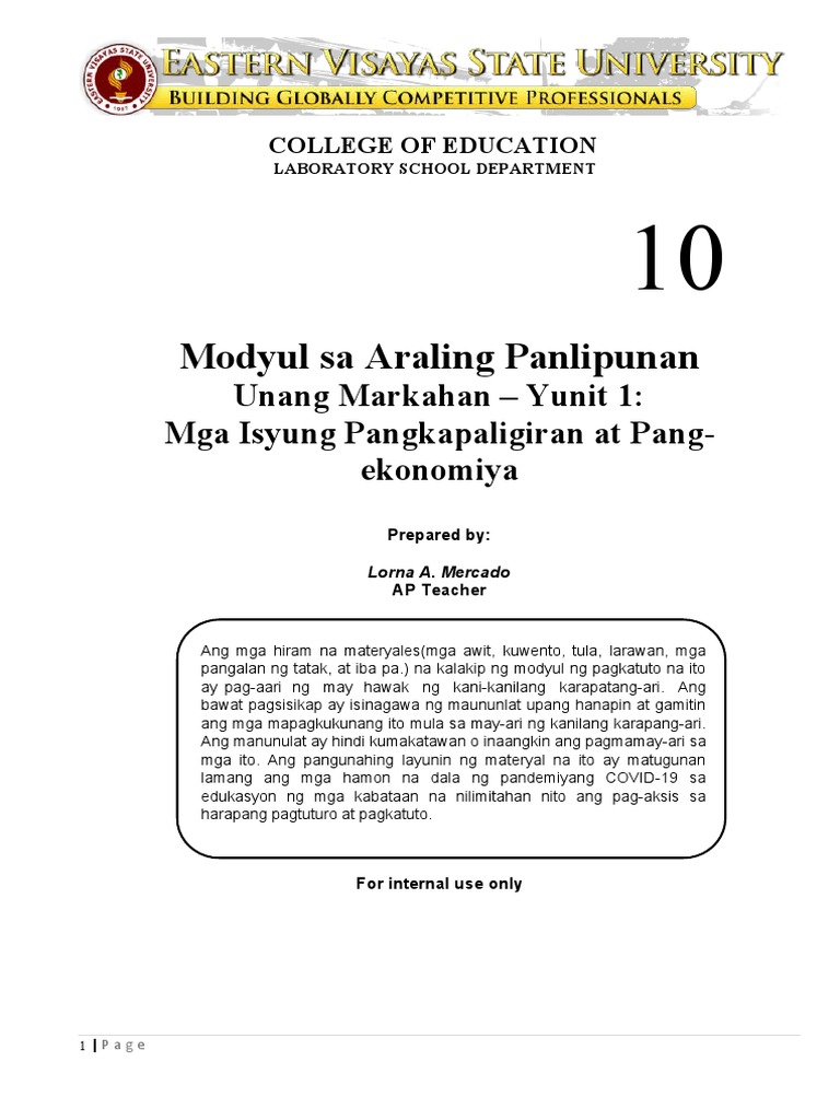 Cheyenne-Labiran-Module 1 | PDF