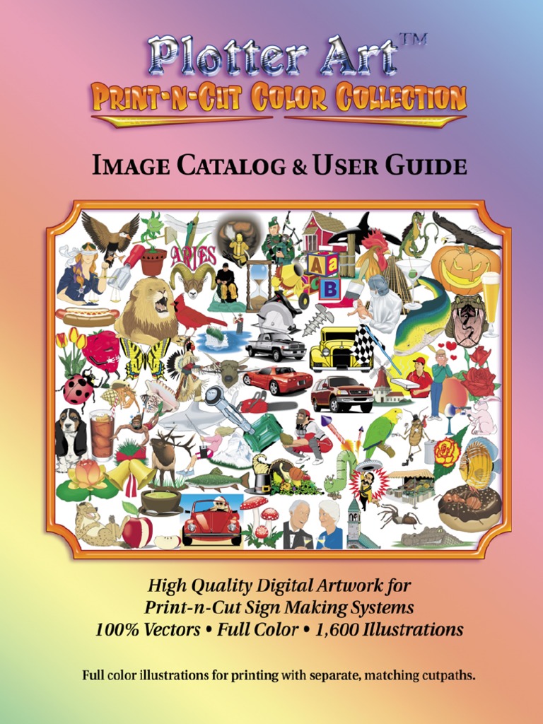 Plotter Art Print N Cut | PDF