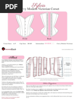 Basic Bodice Pattern | PDF | Waist
