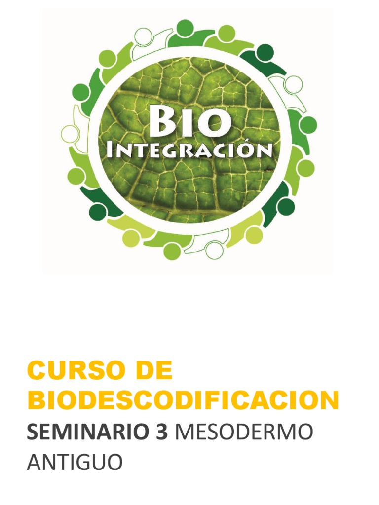 Curso de Biodescodificación: Mesodermo Antiguo y Lateralidad Biológica ...