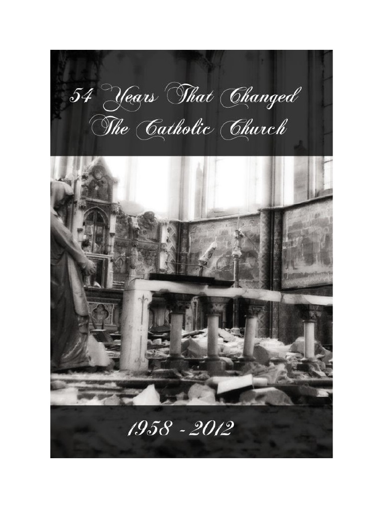 54 Years That Changed The Catholic Church | PDF | Catholic Church ...