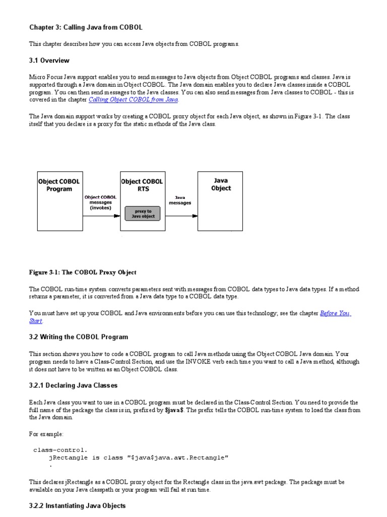 Chamando Um Programa Do Cobol | PDF | Method (Computer Programming ...