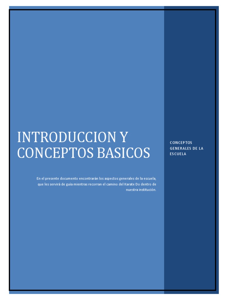 Dojo Kaizen Conceptos Generales | PDF | Kárate | Kata