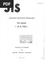 Jis B 7507 | PDF