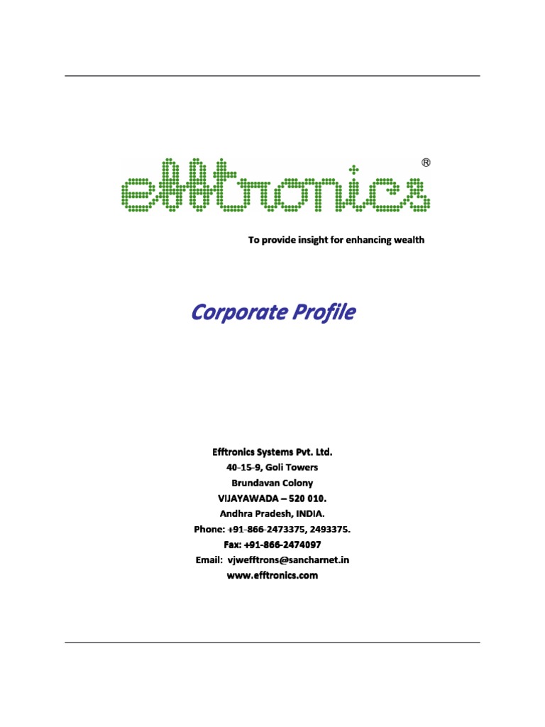 Efftronics | PDF | Computers
