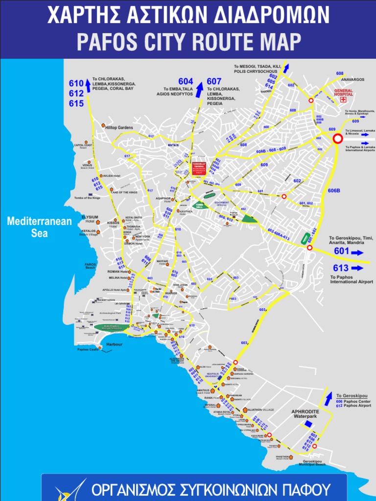 Paphos Hotels & Attractions Guide | PDF