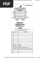 Connector Pin Identification ECU Chrysler NGC | PDF | Engine Technology ...